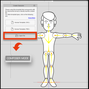 create a custom character with Affinity Designer2 – template download ...